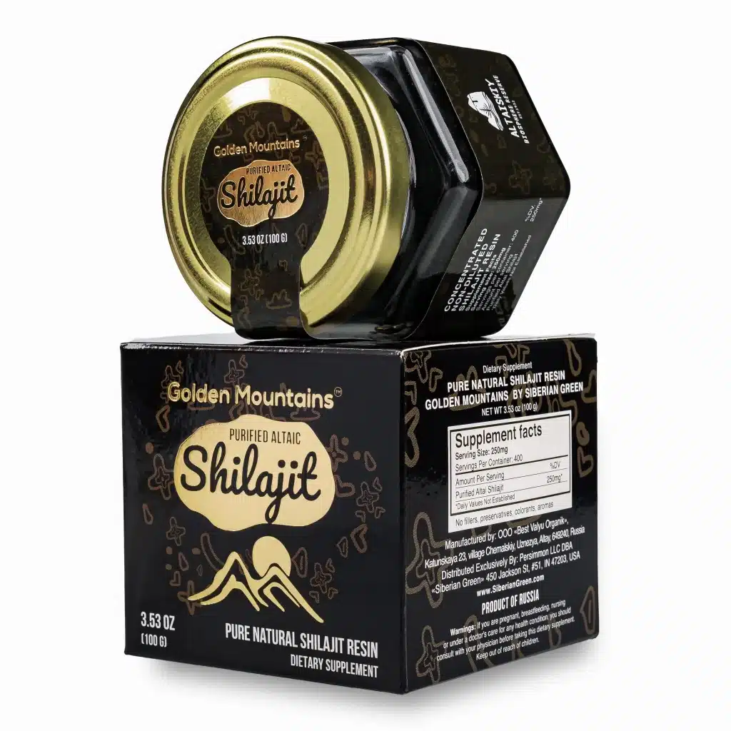 Golden Mountains Shilajit Resin | Best Himalayan Shilajit